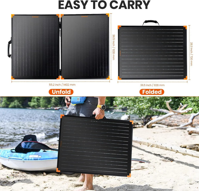 PLACA SOLAR 200 Watts | Waterproof-Rigida Portable – El Mostro Auto Parts