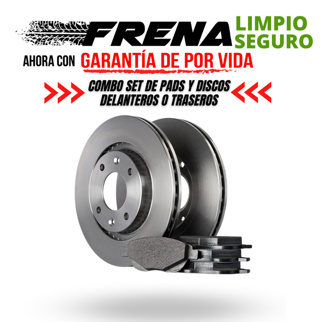 COMBO PADS Y DISCOS / CERAMICA / SUV – El Mostro Auto Parts
